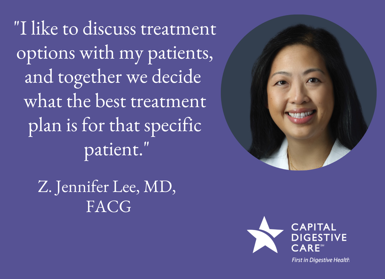 Capital Digestive Care welcomes Z. Jennifer Lee, MD, FACG - Capital ...
