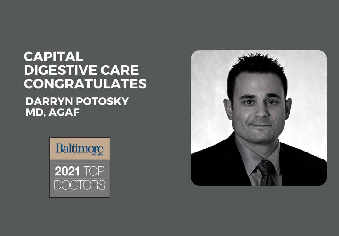 Darryn Potosky, MD, AGAF, Named a Top Doctor By The Baltimore Magazine ...