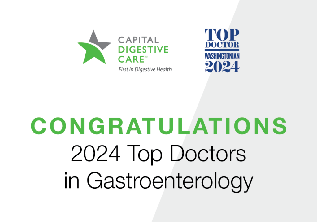 21 Top Doctors Chosen by Washingtonian Magazine - Capital Digestive Care